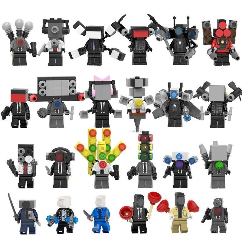 [READY STOCK] Lego-Compatible Titan Monitor Series – Skibidi Toilet ...