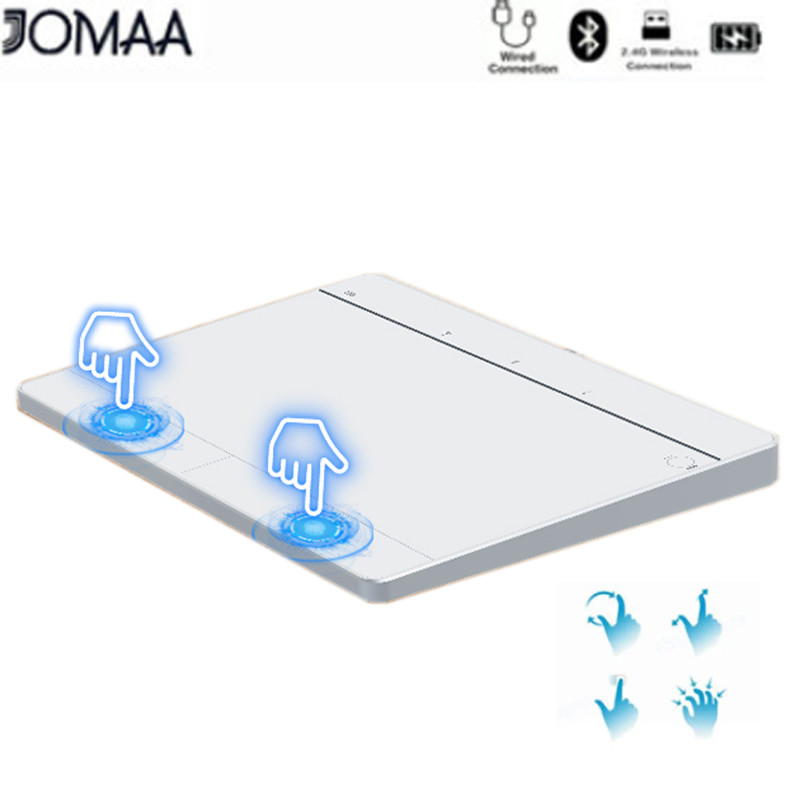 JOMAA Bluetooth Wired Wireless Touchpad Mouse for Windows Portable ...