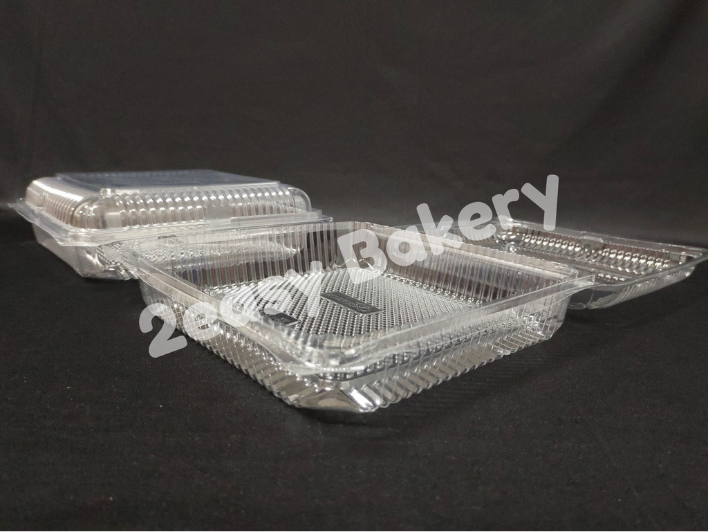Kuih Container BX123 / 8.5" / Disposable Plastic Clear Bakery Container ...