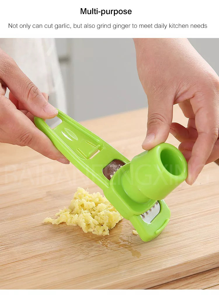 Manual Garlic Grinder Ginger Garlic Hand Press Chopper Shredder Food ...