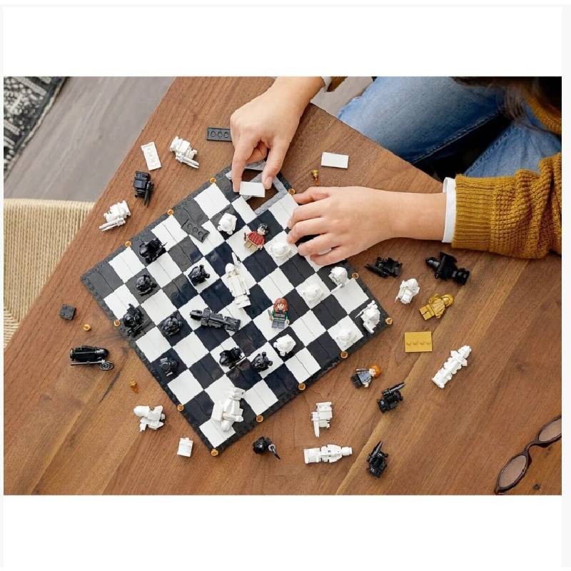 Diy Hogwarts Magic Chess Board Puzzle Building Kit Abs Pieces 800 ...