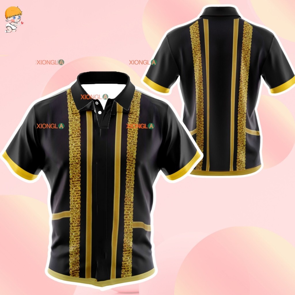 Baju Kemeja Kaamatan Print Corak Etnik Borneo Baju Kaamatan Berkolar ...