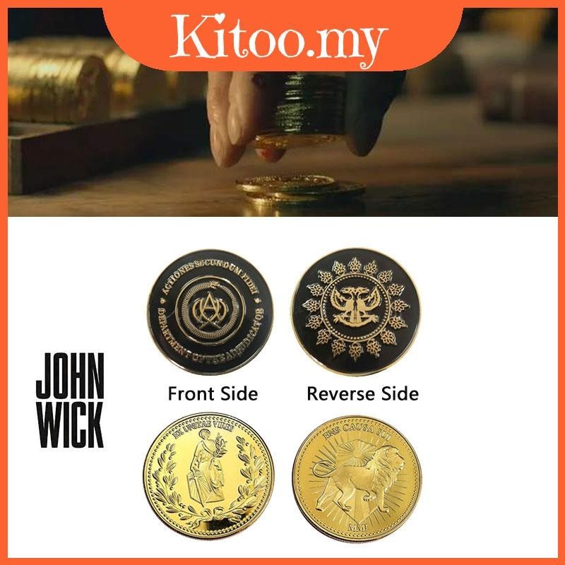 Wick Stunning John Continental Hotel Gold Coins A Must-have For Any ...