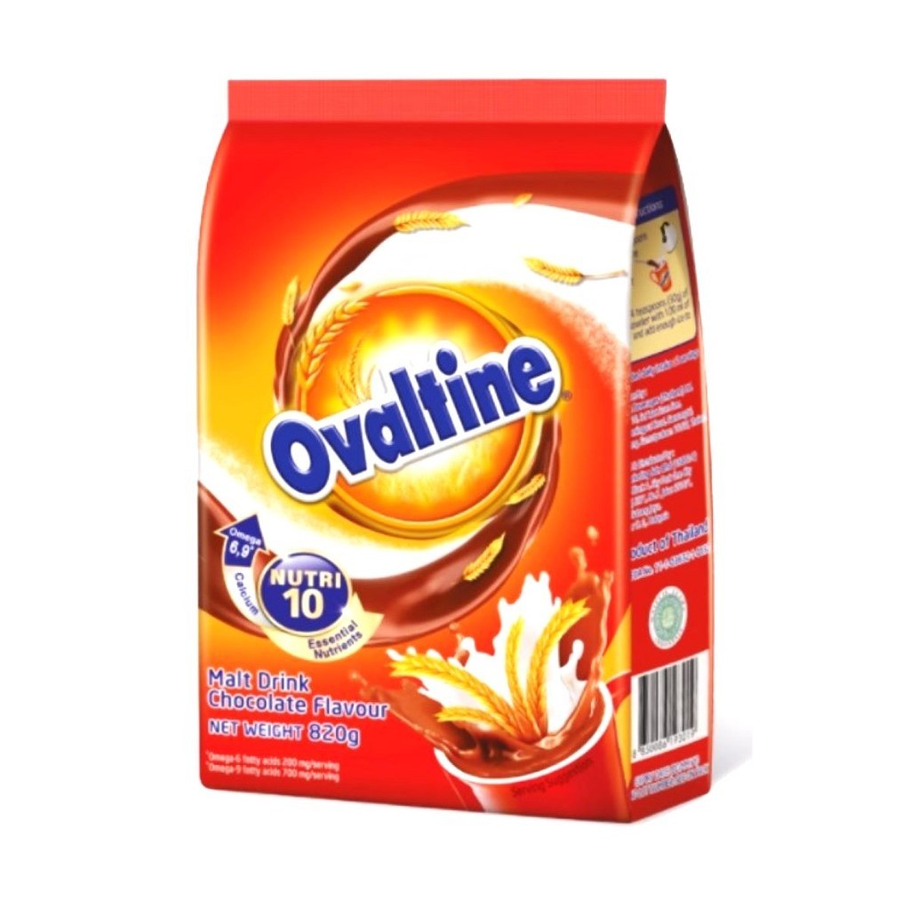 OVALTINE MALT DRINK CHOCOLATE FLAVOUR 820G | Shopee Malaysia