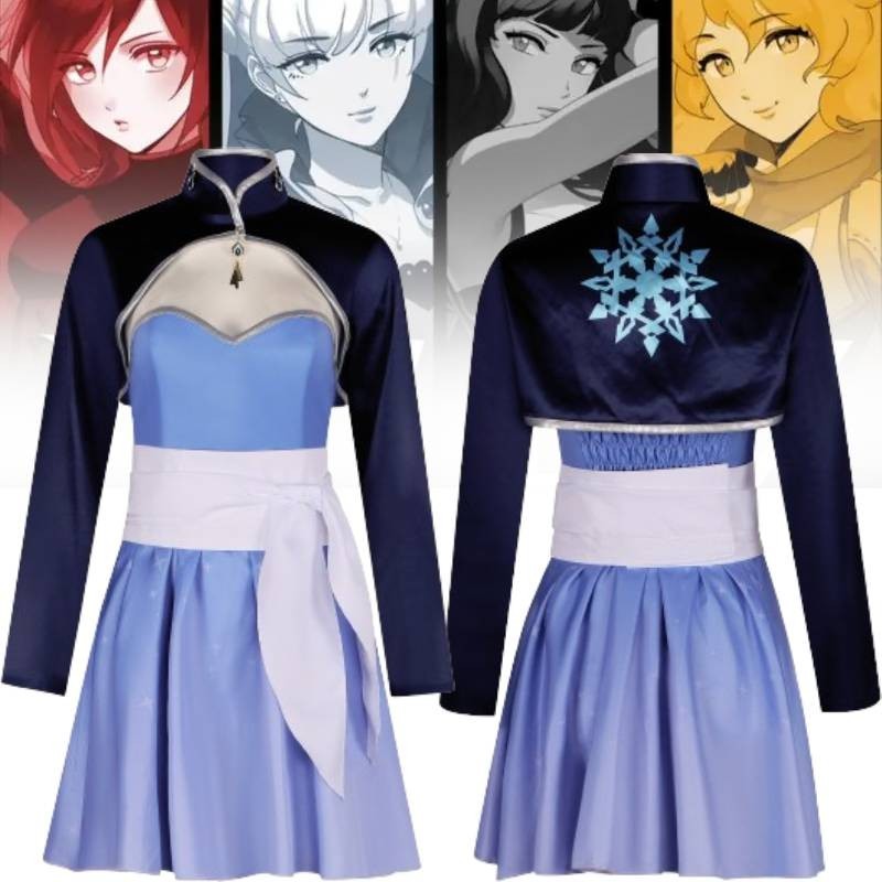 Sweet And Stylish Weiss Schnee Rwby Costume Perfect For Cosplay Events ...