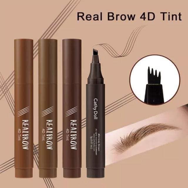 Cathy Doll Real Brow 4D Tint 2g | Shopee Malaysia