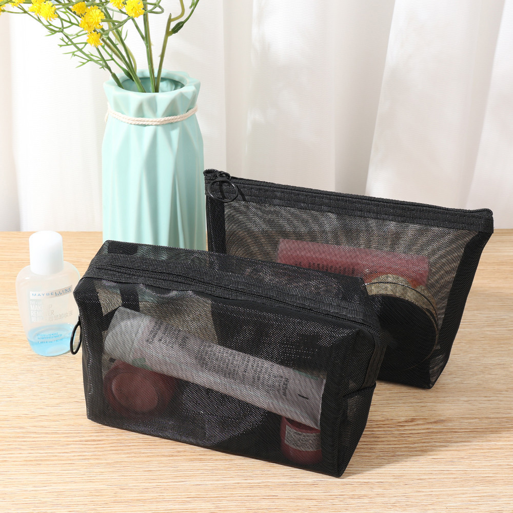 Makeup Brush Storage Bag - Travel Cosmetic Pouch - Large Capacity ...