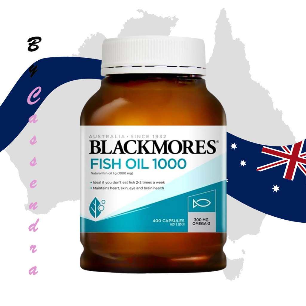 BLACKMORES Australia Fish Oil Odourless 400 / Omega Brain 60 / Omega ...