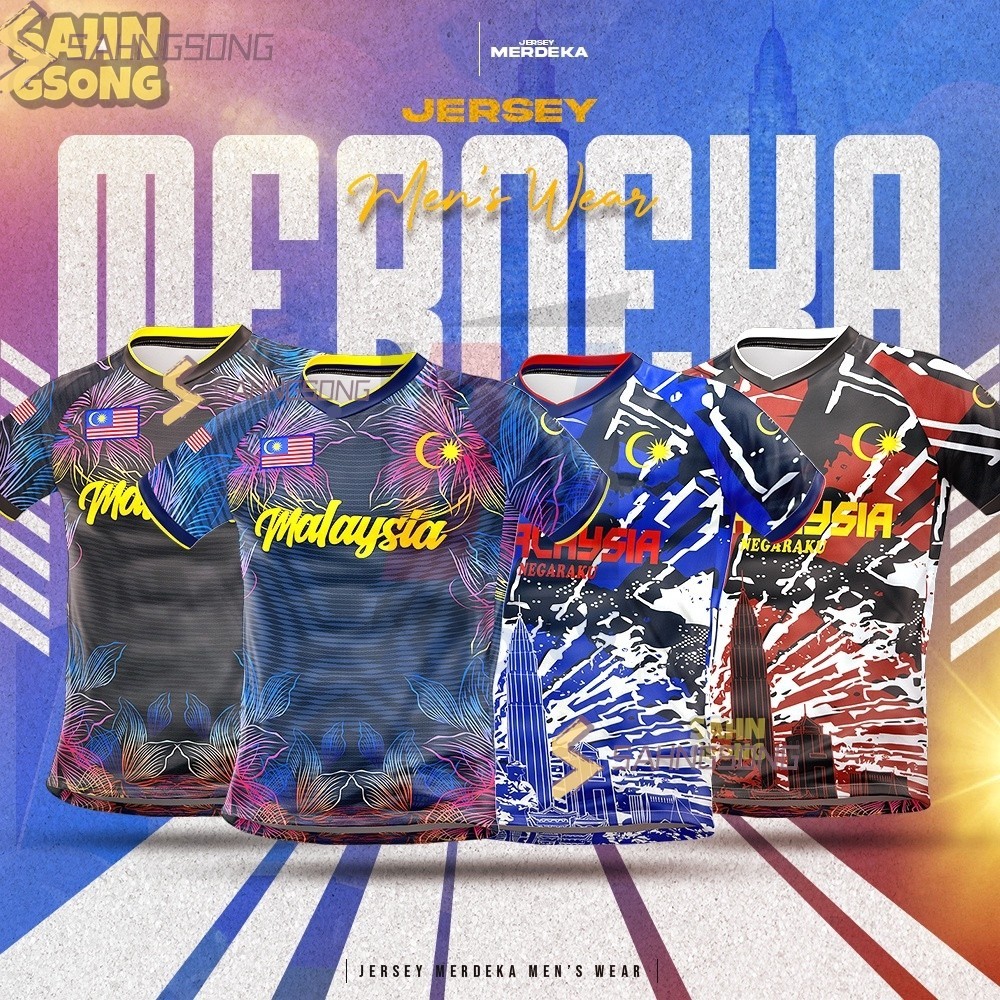 MERDEKA SPECIAL EDITION 2024 - MERDEKA SERIES Sublimation Tshirt / Baju ...