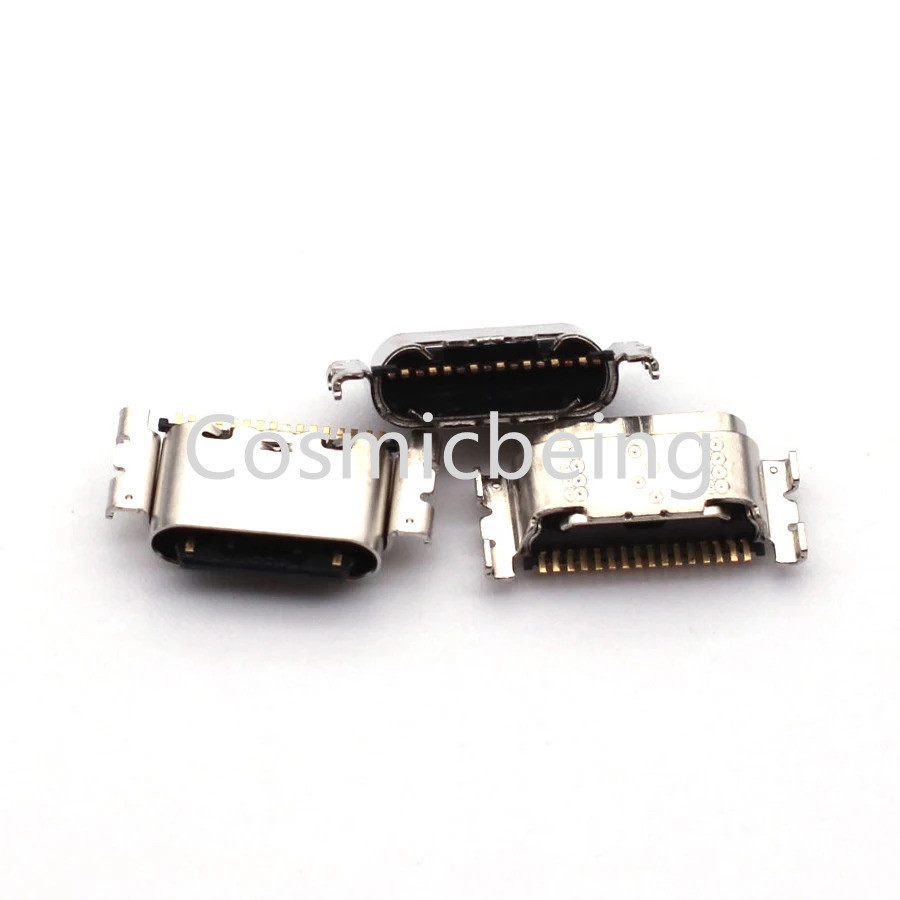 5-50Pcs Type-C Charging Pin Connector Socket Jack For Tecno Spark 10 Pro KI7 TCL 40SE T610K USB ...