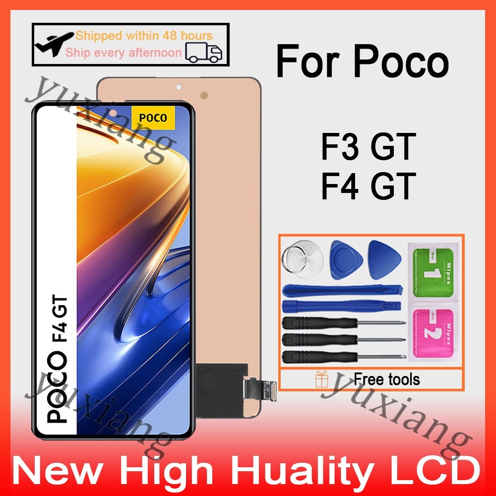 in stock Original TFT Poco F3 GT Poco F4 GT LCD Display Touch Screen ...
