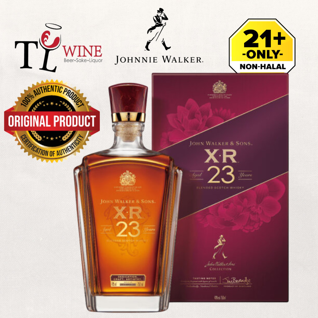 Johnnie Walker XR23 Classic 750ml Alc:40% Blended Whisky 100% Original Duty paid (Scotland ...