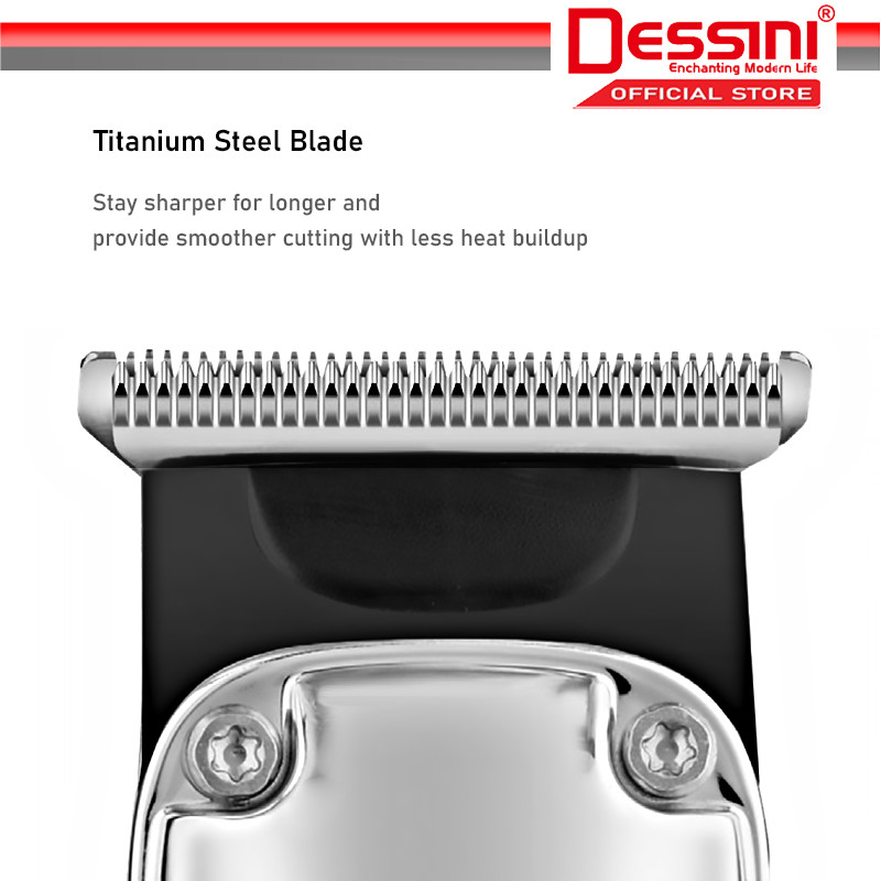 DESSINI ITALY USB Rechargeable Hair Trimmer Clipper Shaver Cutter ...