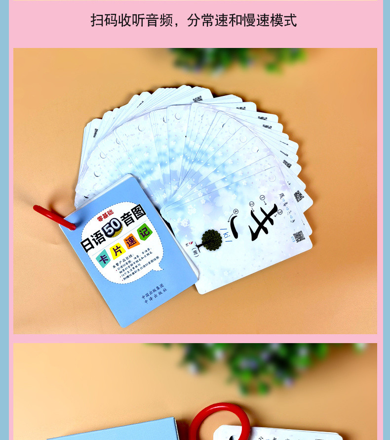 Zero Basic Japanese 50-Tone Chart Card Shorthand Fifty-Tone Chart Card ...