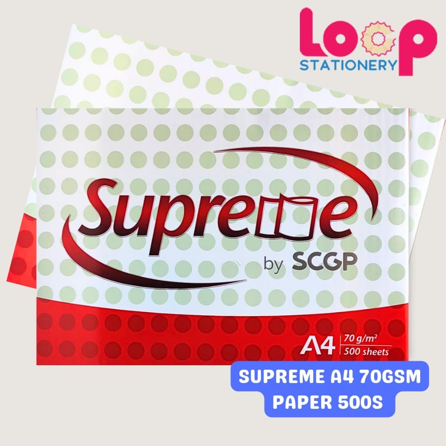 Supreme A4 Paper 70gsm/80gsm 500 Sheets | Shopee Malaysia