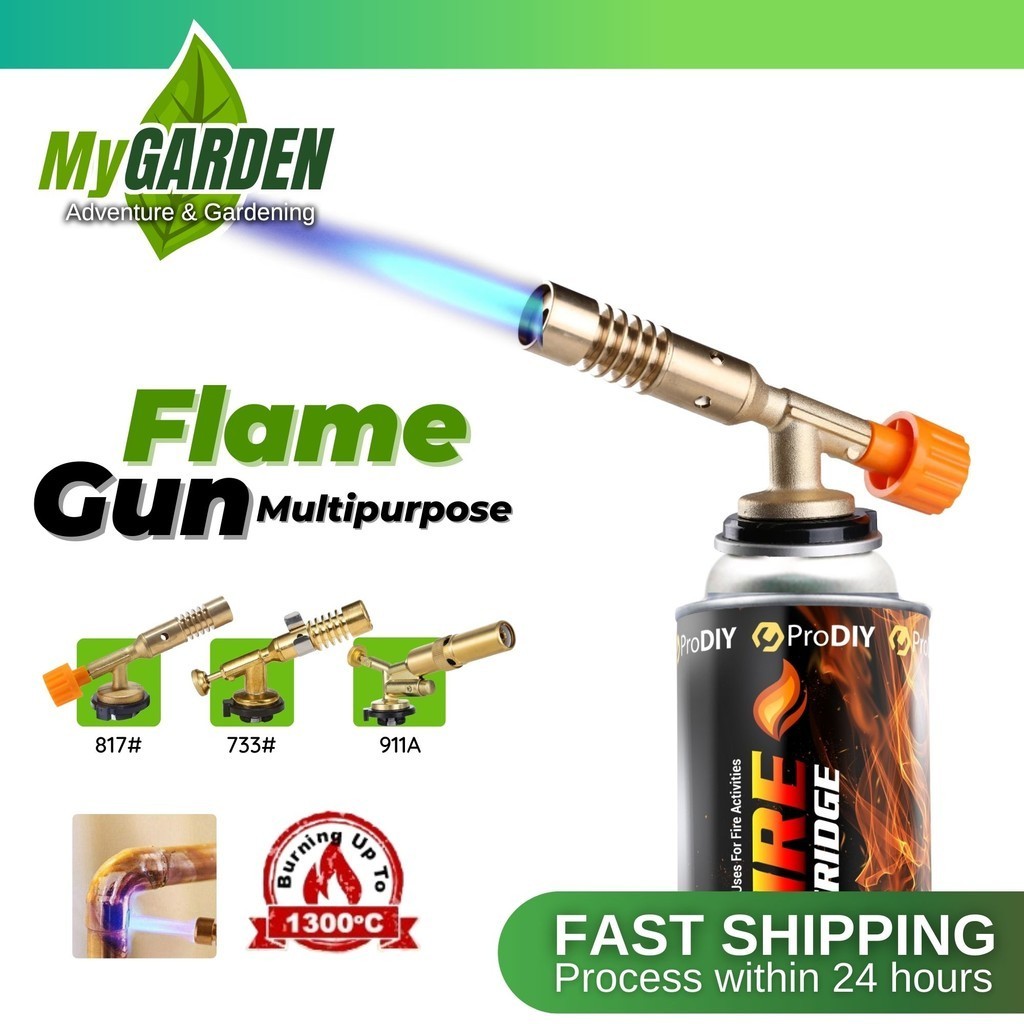 Flame Gun BBQ Heating Fire Maker Gas Torch Gun Butane Gas Butane ...