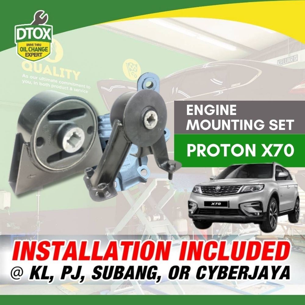 [Installation Provided] Proton X70 Brand GEELY Engine Mounting | Shopee ...