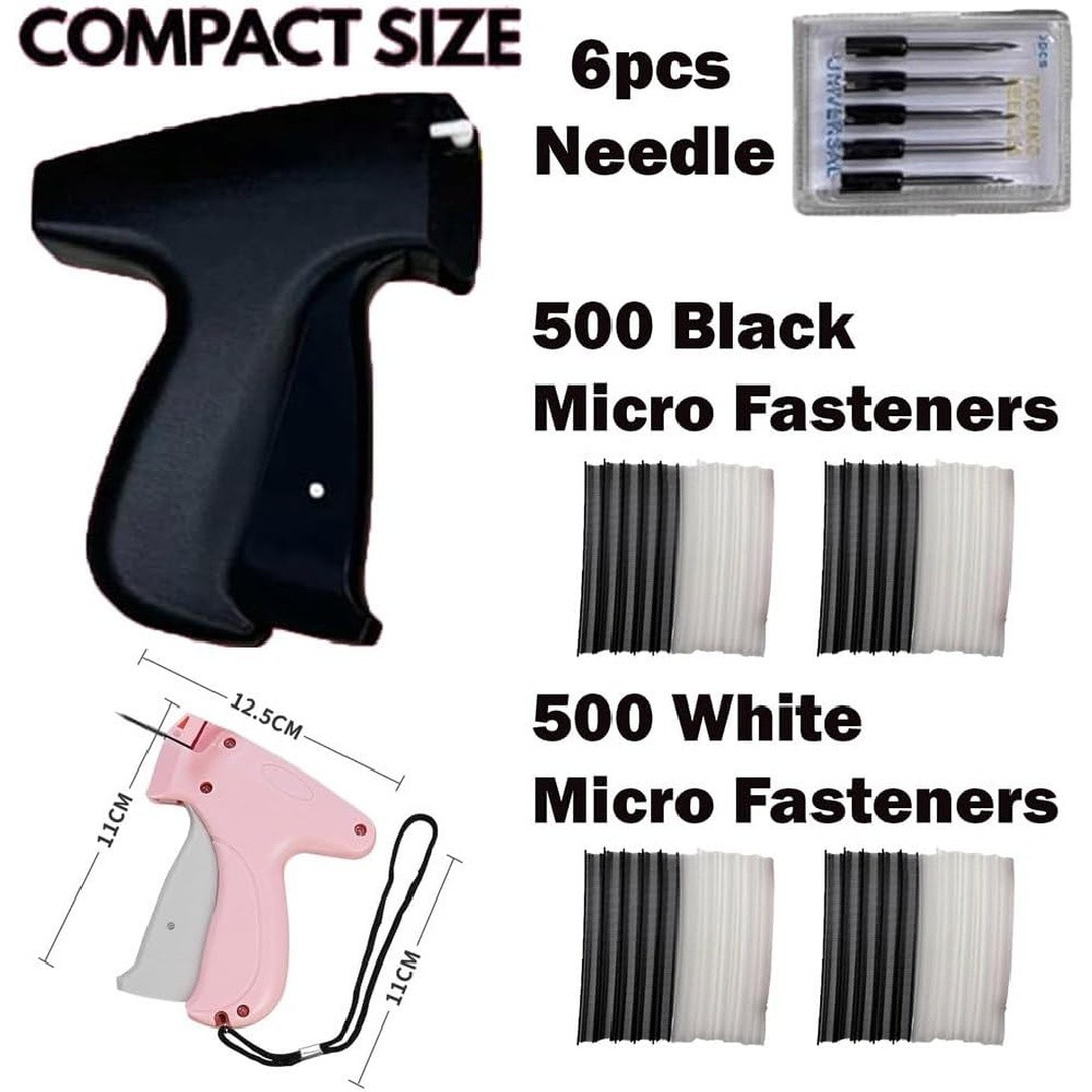 Micro Tagging Stitch Hemming Gun Tool for Clothes, Instant Button ...