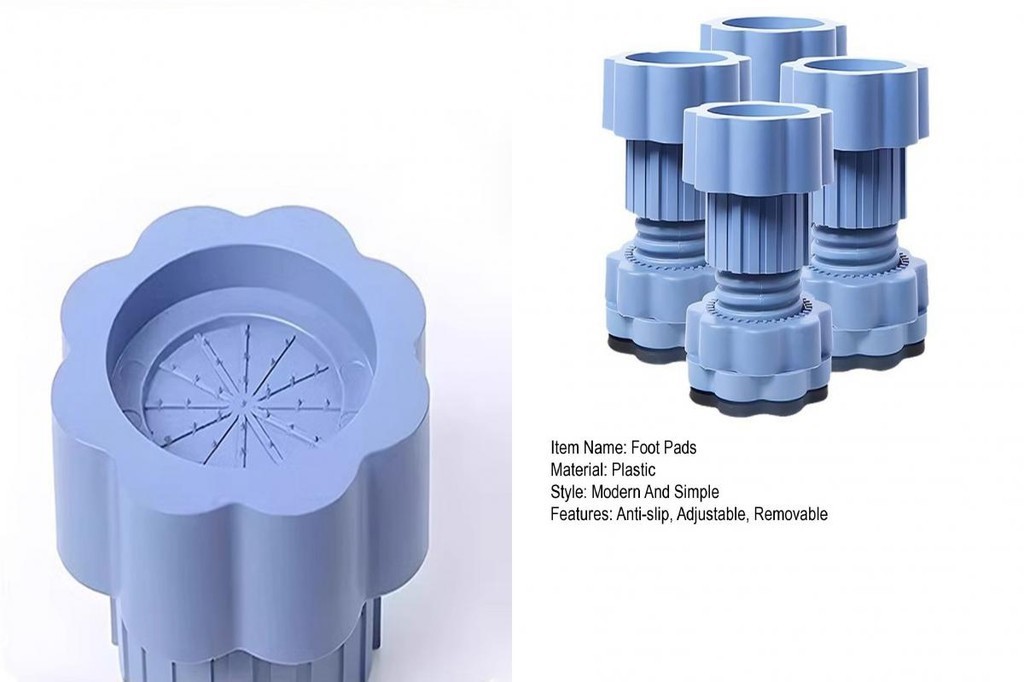 moreorders| Height Adjustable Washing Machine Stand Washing Machine ...