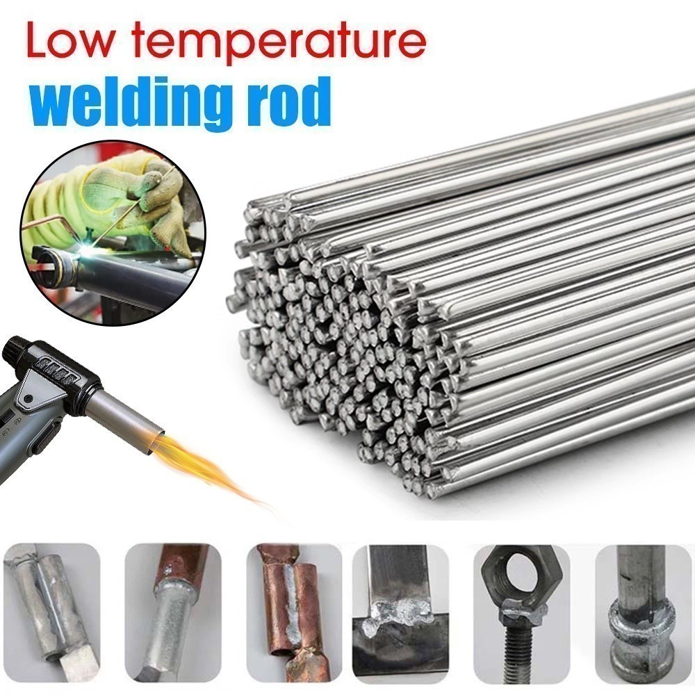 10/12Pcs Low Temperature Easy Melt Aluminum Solder Rod Cored - Brazing ...