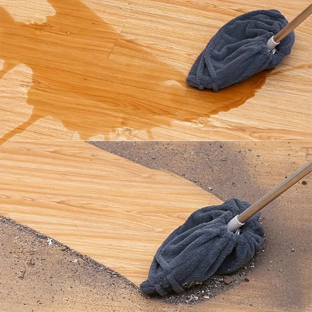 Lazy Broom Cover Mopping And Sweeping Integrated Multifunctional Mop ...