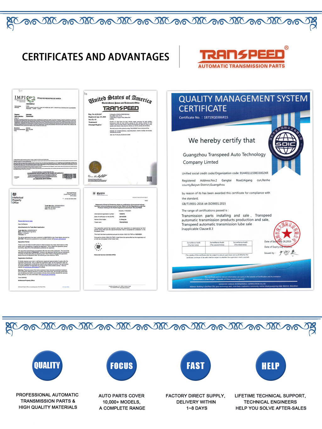 TRANSPEED TR580 TR690 AWD Transmission Solenoid 2-4.5Ω Torque Converter ...
