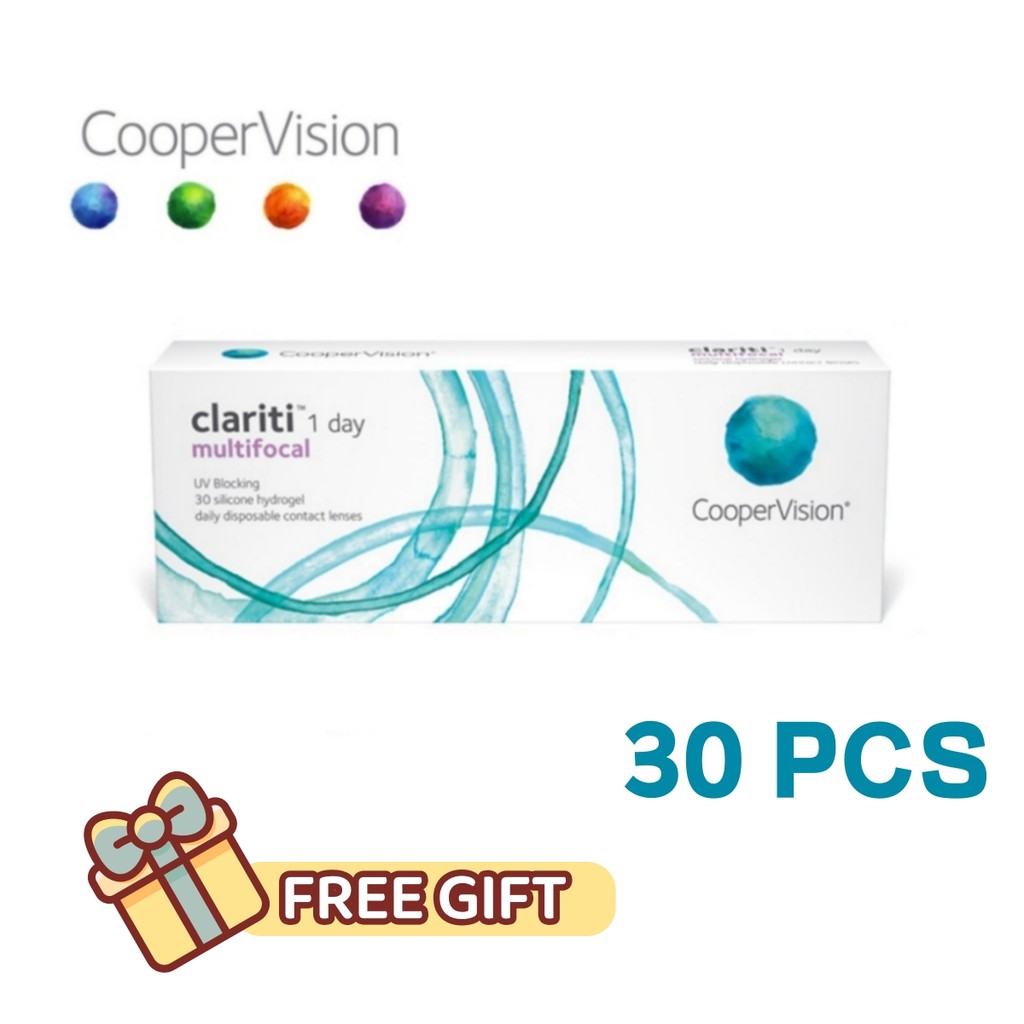 (30 PCS + 5 PCS) Cooper Vision Clariti 1 Day Multifocal Lens Daily ...