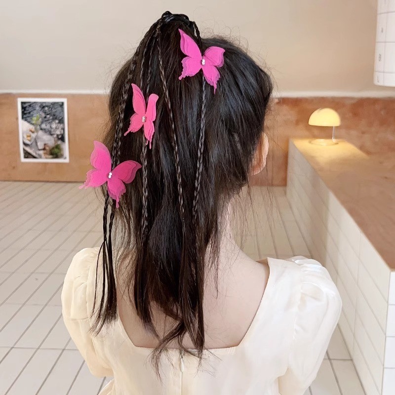Tocang Rambut Palsu Perempuan Ikatan Rambut Tocang Ekor Kuda Tinggi ...