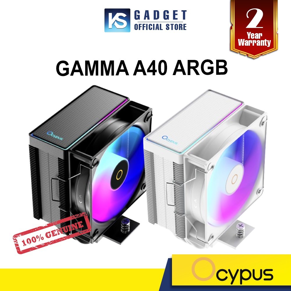 OCYPUS CPU COOLER GAMMA A40 (ARGB) PC GAMING | Shopee Malaysia
