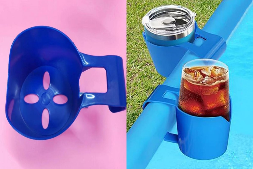 Moon Easy-to-install Pool Cup Holder Pp Plastic Cup Holder for Pool ...