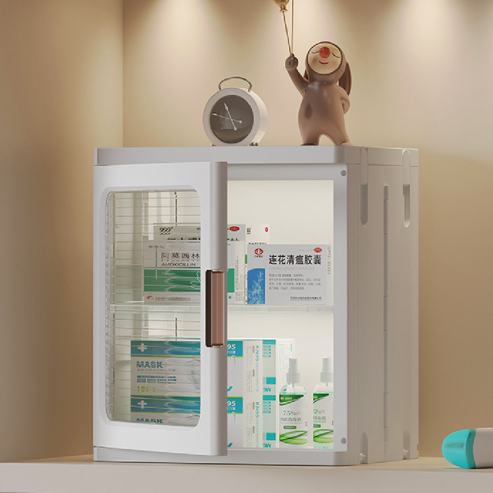 [1-4 Tiers] Encora Stackable Storage Box Rack Organizer Wheel Cabinet ...