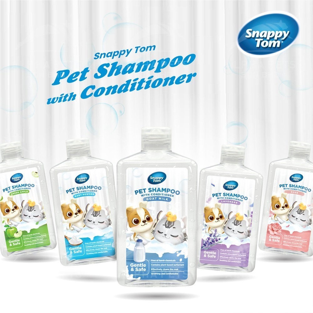 POODEE PETS Snappy Tom Pet Shampoo 500ML Pets Conditioner Shampoo Cats ...