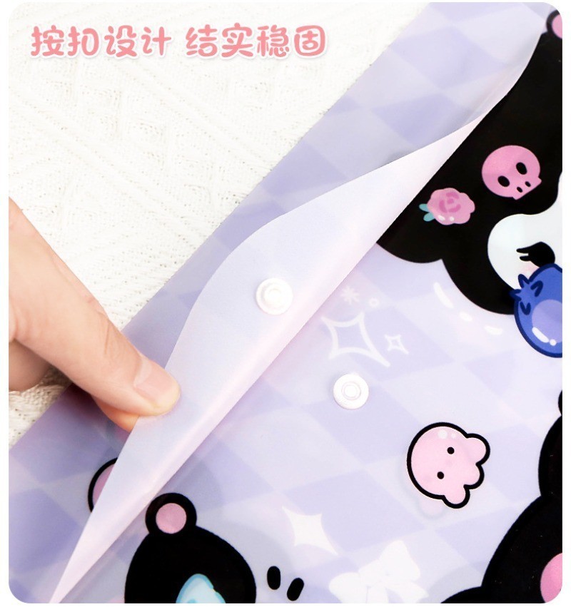 Sanrio A4 File Bag Portable Folder Cute Kuromi My Melody Pochacco ...