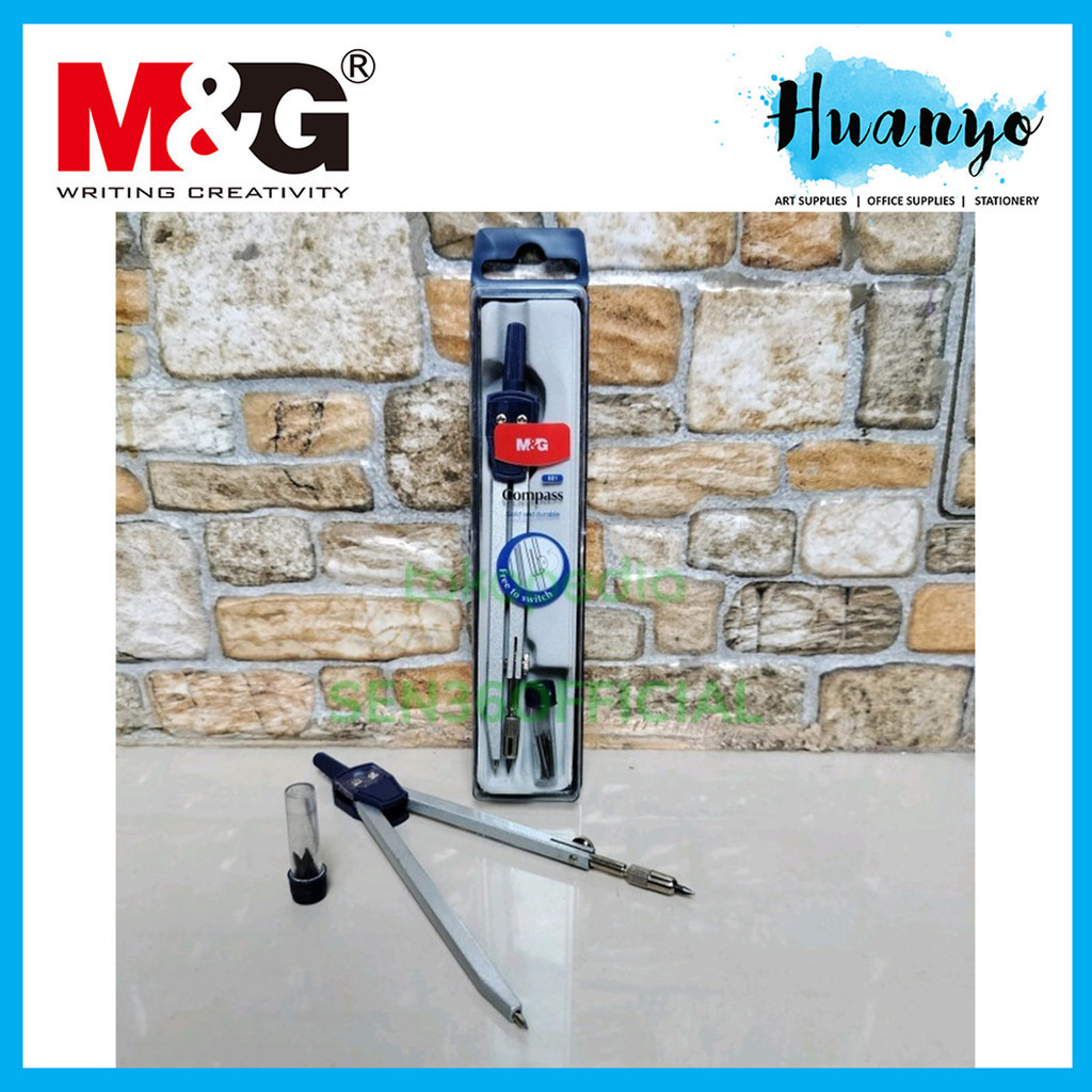 M&G BOFA Professional Metal Geometry Compass 801 (135MM) Drawing ...