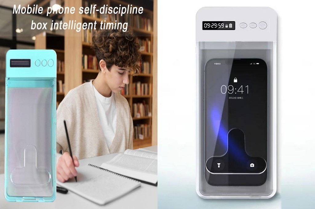 Cell Phone Locker Digital Detox Phone Lock Box with Timer for Self ...