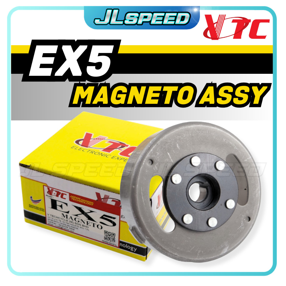 HONDA EX5 EX 5 High Power Hi Power Hp Magneto Magnet Unit Fly Wheel ...