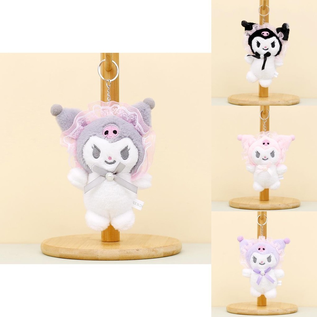 And Cute Soft 12cm Kuromi Plush Keychain Perfect As Item Sanrio ...