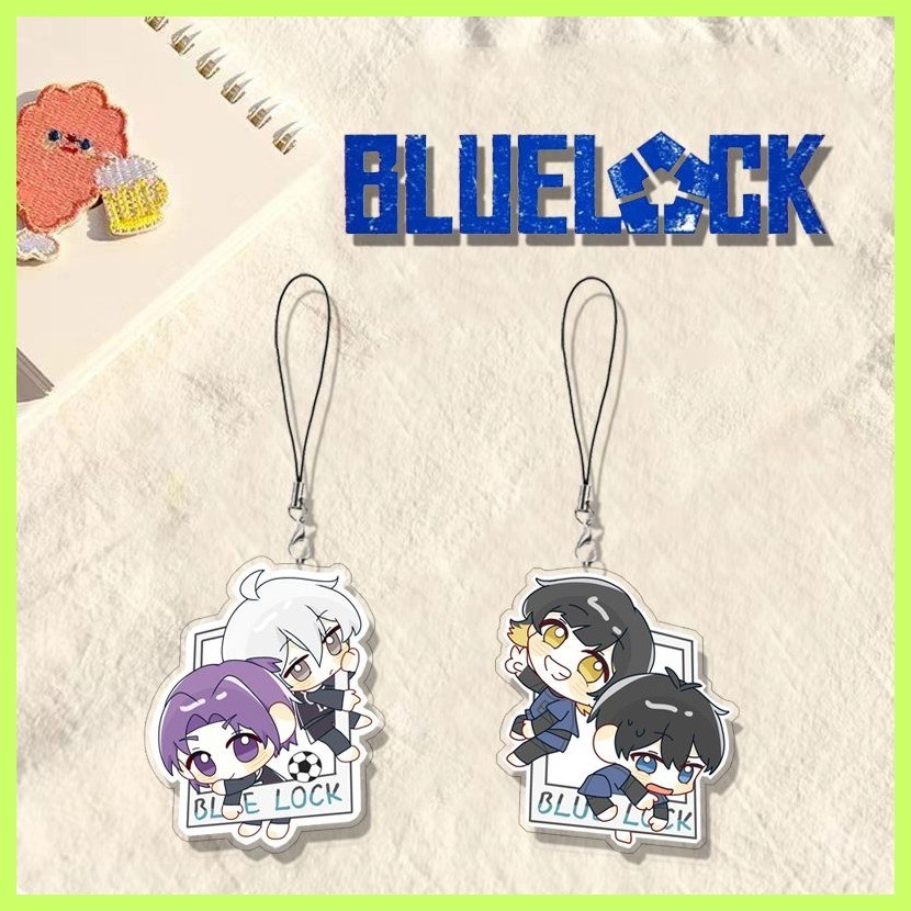 Mobile Phone Chain Blue Lock Isagi Blue Prison Merchandise Mobile Phone ...