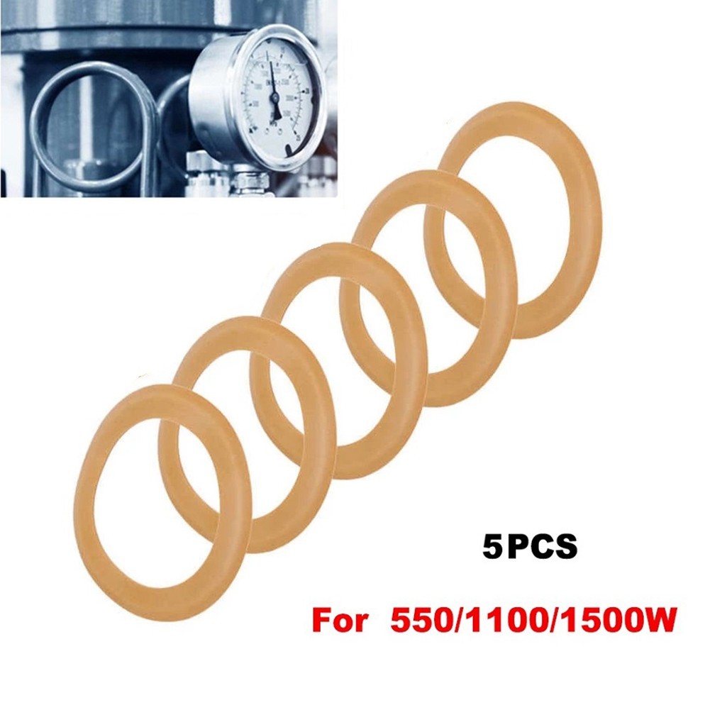 [smellingshine] 5pcs Pump Piston Ring Rubber for 550W/1100W/1500W Oil ...