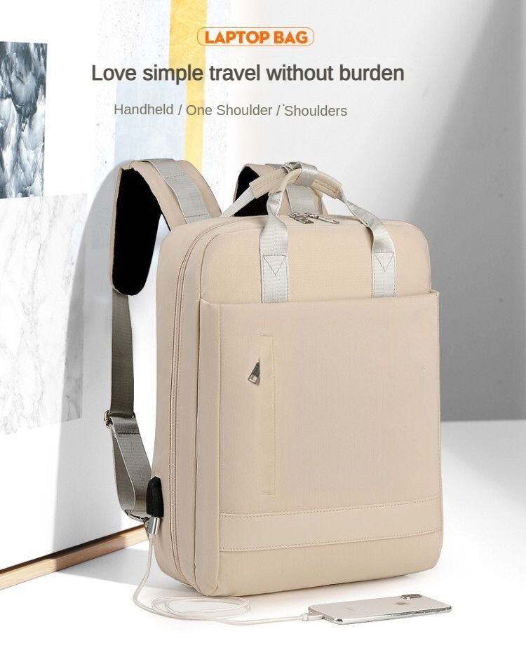 Laptop backpack Travel Beg pack Woman Waterproof Carry On Backpack 15.6 ...