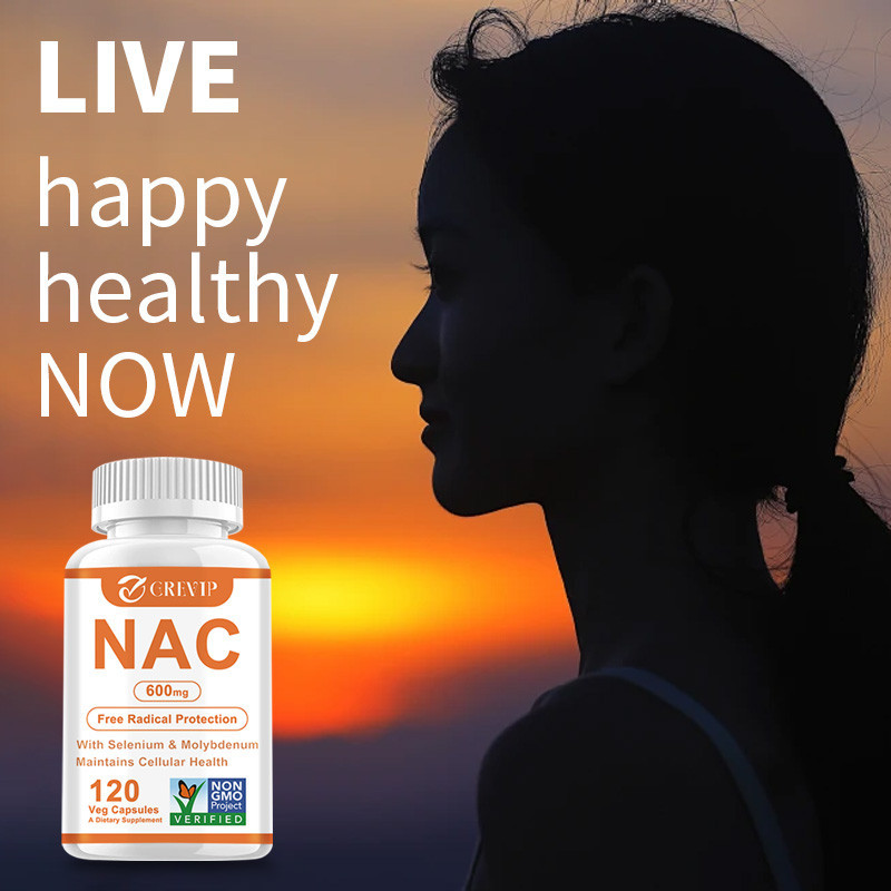 GREVIP NAC 600 mg vegetarian capsules support healthy liver and lungs ...