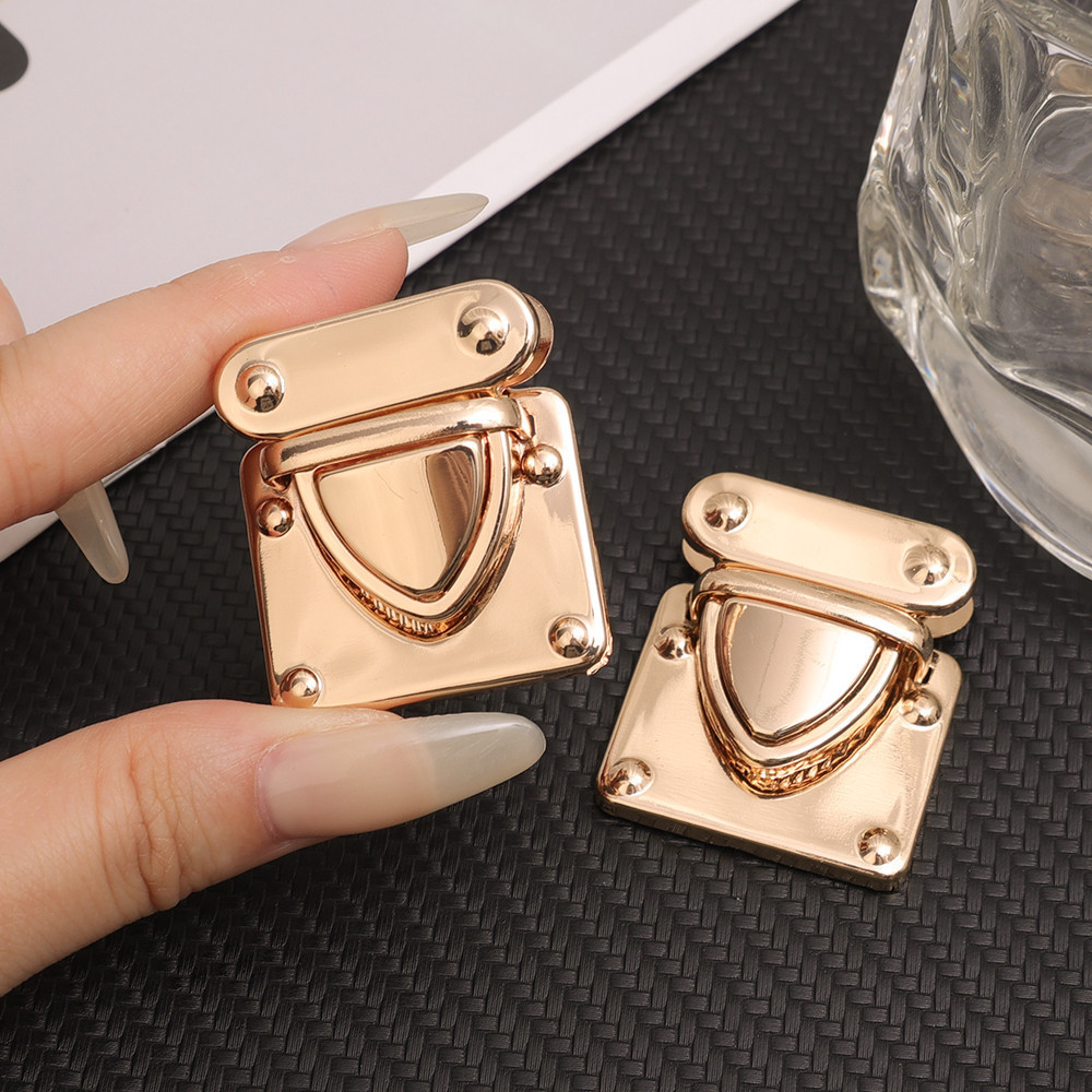 Square Lock Clasps - Detachable Craft Catch Buckles - DIY Closure Lock ...