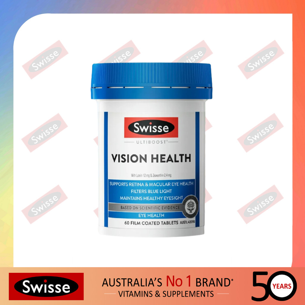 SWISSE Vision Health (60 tablets) | Shopee Malaysia