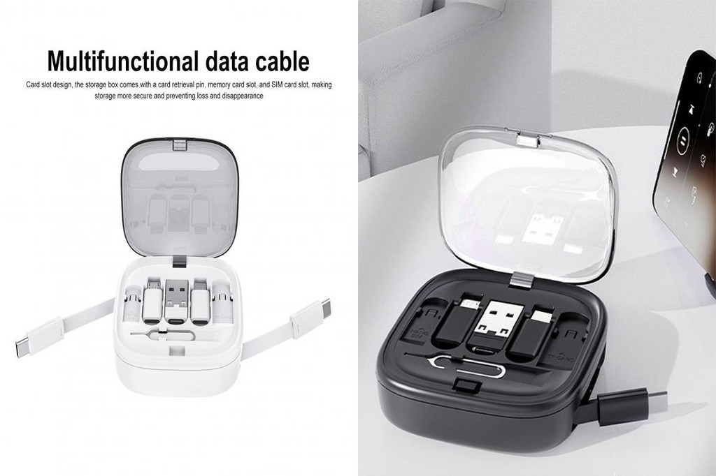 SN Cable Convertor Box Charging Adapter Box Multi-function Usb Data ...