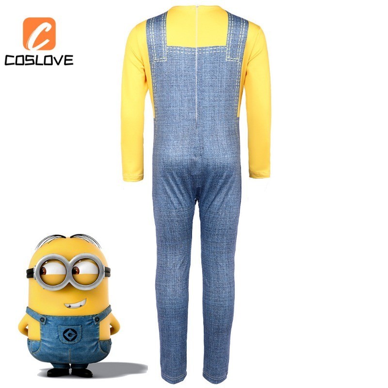 Anime Movie Despicable Me Minions Cosplay Clothing Full Set Costume ...