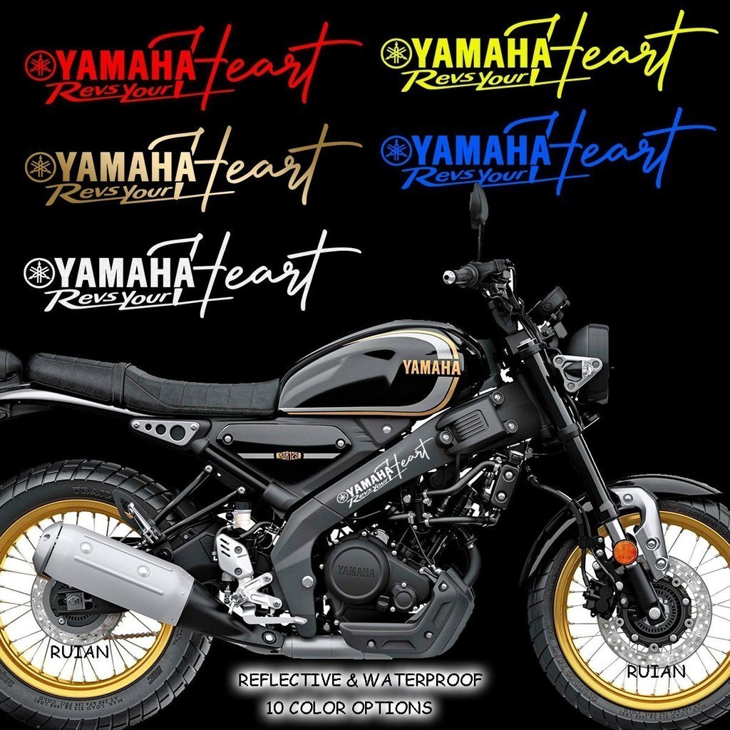 YAMAHA Logo Motorcycle Stickers for Yamaha Front End Modification ...