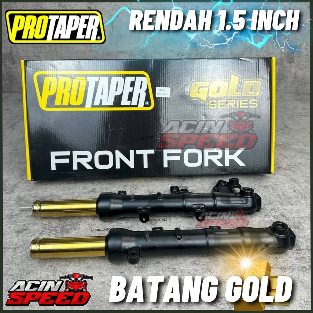 PROTAPER FORK DEPAN GOLD/ 1.0 Inch / 1.5 inch/ Y15ZR Y16 LC135 4S 5S ...