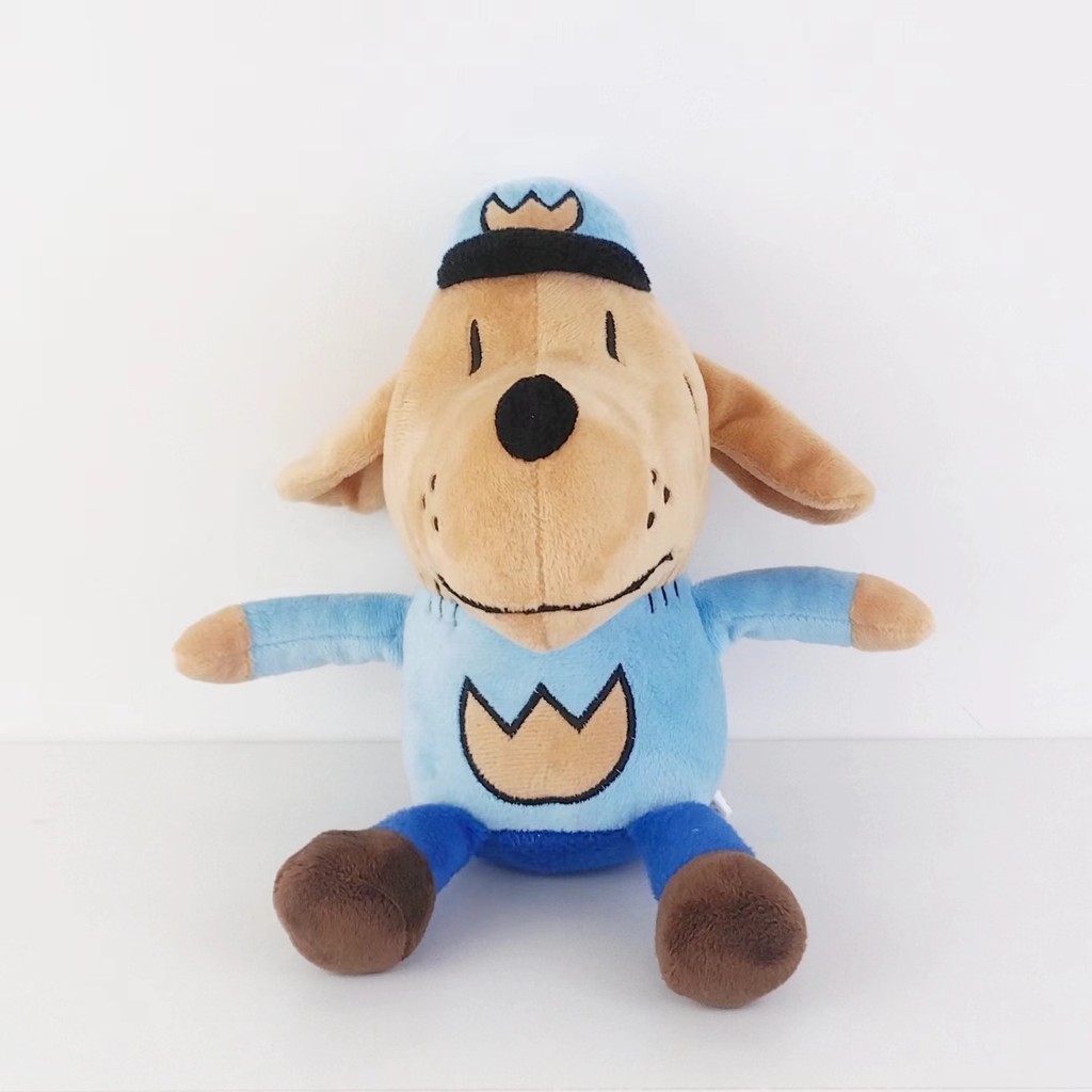 Dog Man Plush Toy - Cute Cartoon Stuffed Animal for Kids, Soft ...