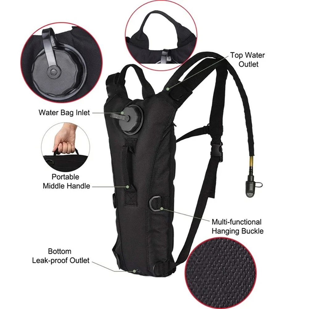 3 L Water Backpack With Bag Hiking Military Field Hydrating | Shopee ...
