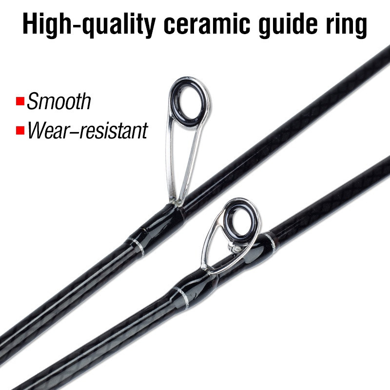 1.5M/1.68M/1.8M UL High Carbon Fiber Ultralight Fishing Rod - Solid Tip ...